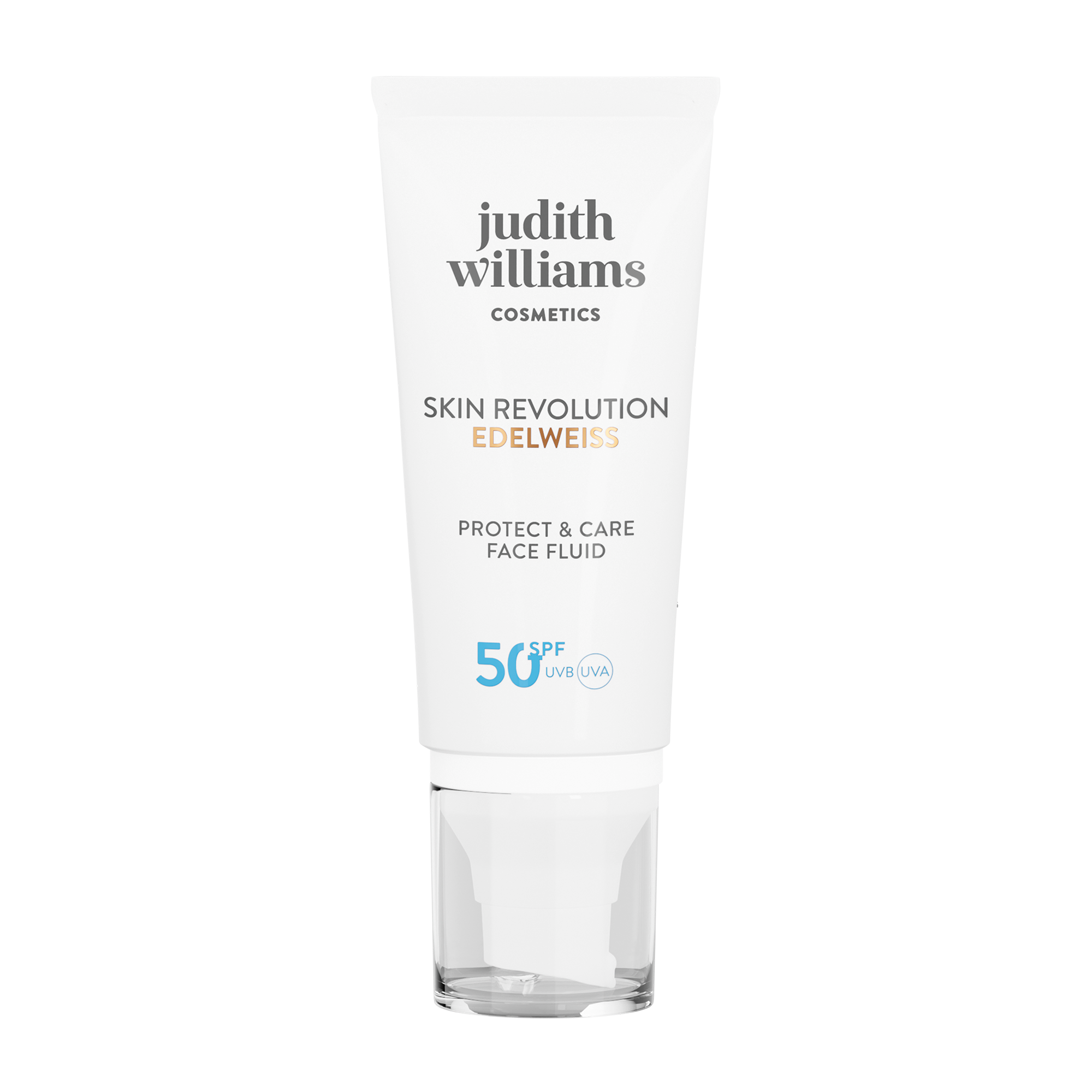 Skin Revolution Edelweiss | Protect & Care Face Fluid SPF 50 | Judith ...